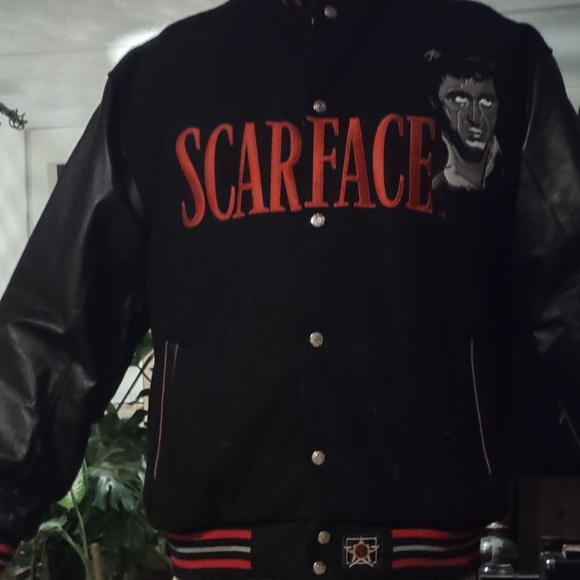 Jackets & Coats | Scarface Black Varsity Jacket | Poshmark